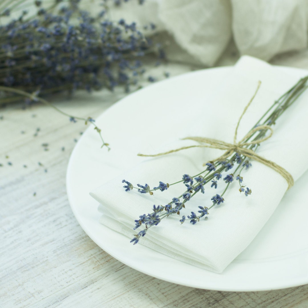 Restaurant Linen Napkin in Various Color - White Cloth Napkins Set ...