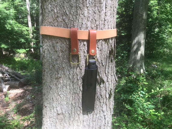 Brown Leather Knife Sheath Dangler - Etsy