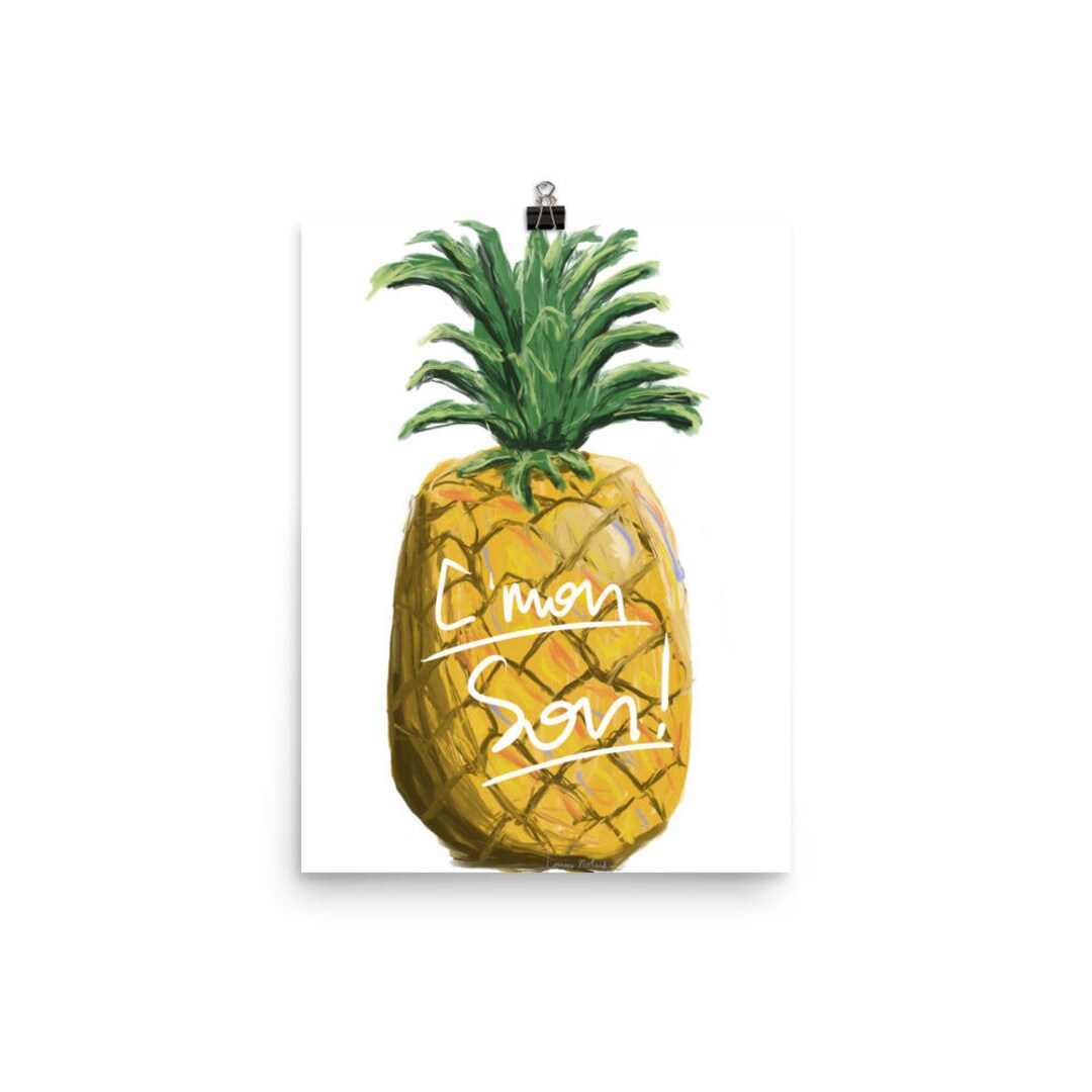 Psych TV Show C’mon Son Burton Guster Shawn Spencer Gift Poster - Etsy