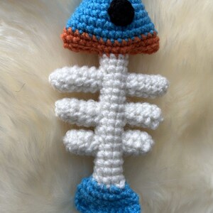 Cute Crochet Fish Bone - Etsy