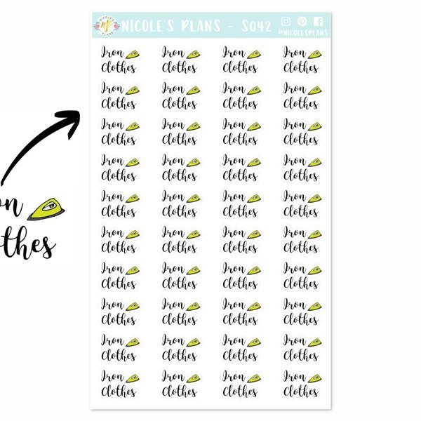 Ironing Stickers for Clothes - Etsy
