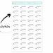 Running and Walking Miles Planner Stickers - S013 • Daily Mileage ...