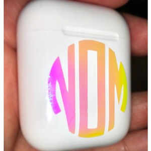 Mini AirPod Personalized Decal • Mini Decal for Airpods, Iphone, Meter ...