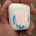 Mini AirPod Personalized Decal • Mini Decal for Airpods, Iphone, Meter ...