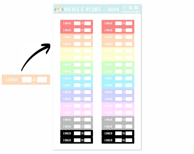 Day off Functional Script Stickers S005 Script Word - Etsy