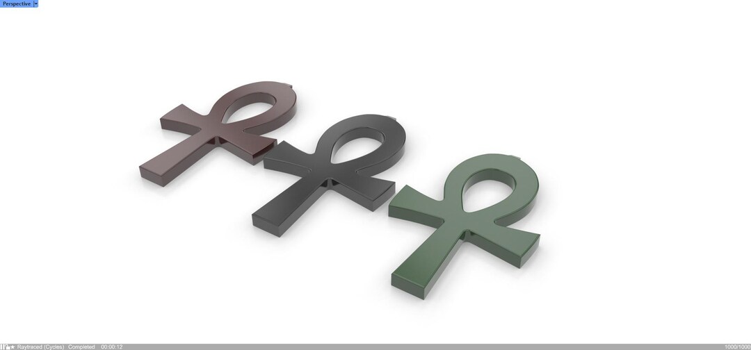 3D Printable Ankh: Ancient Egyptian Symbol of Life - STL File for ...