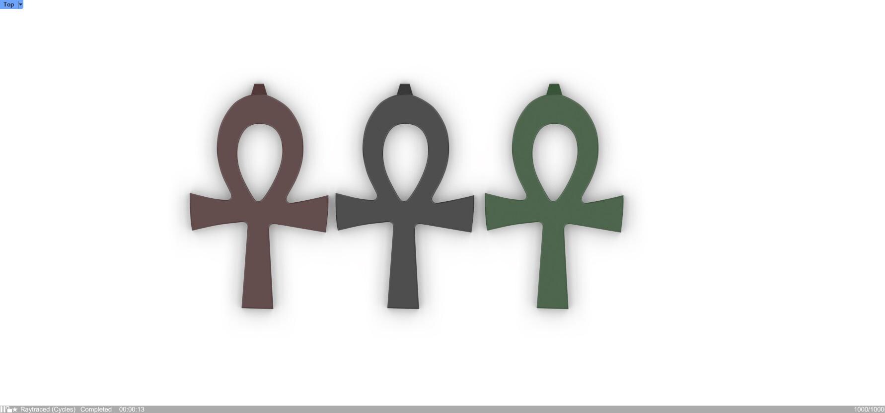3D Printable Ankh: Ancient Egyptian Symbol of Life - STL File for ...