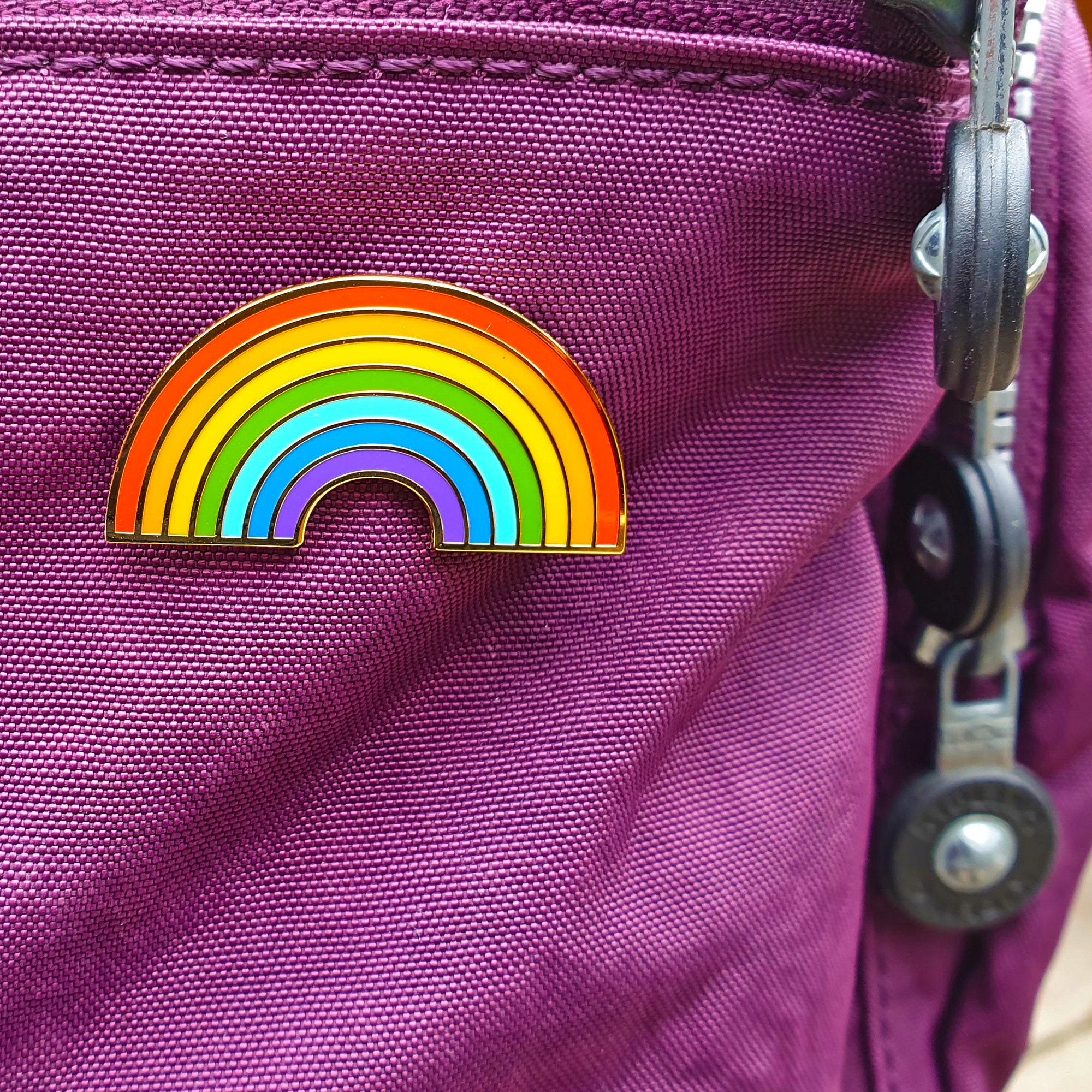 Rainbow Pin Badges Pack of 3 // Rainbow Badge Gifts // Rainbow | Etsy UK