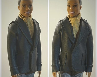 Leather Ken Doll Jacket - Etsy