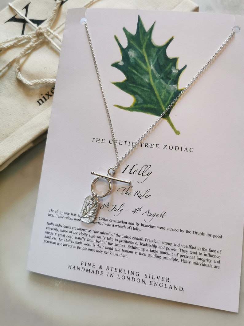 ASH Tree Zodiac Necklace - Celtic Zodiac, Tree Astrology, Pagan ...