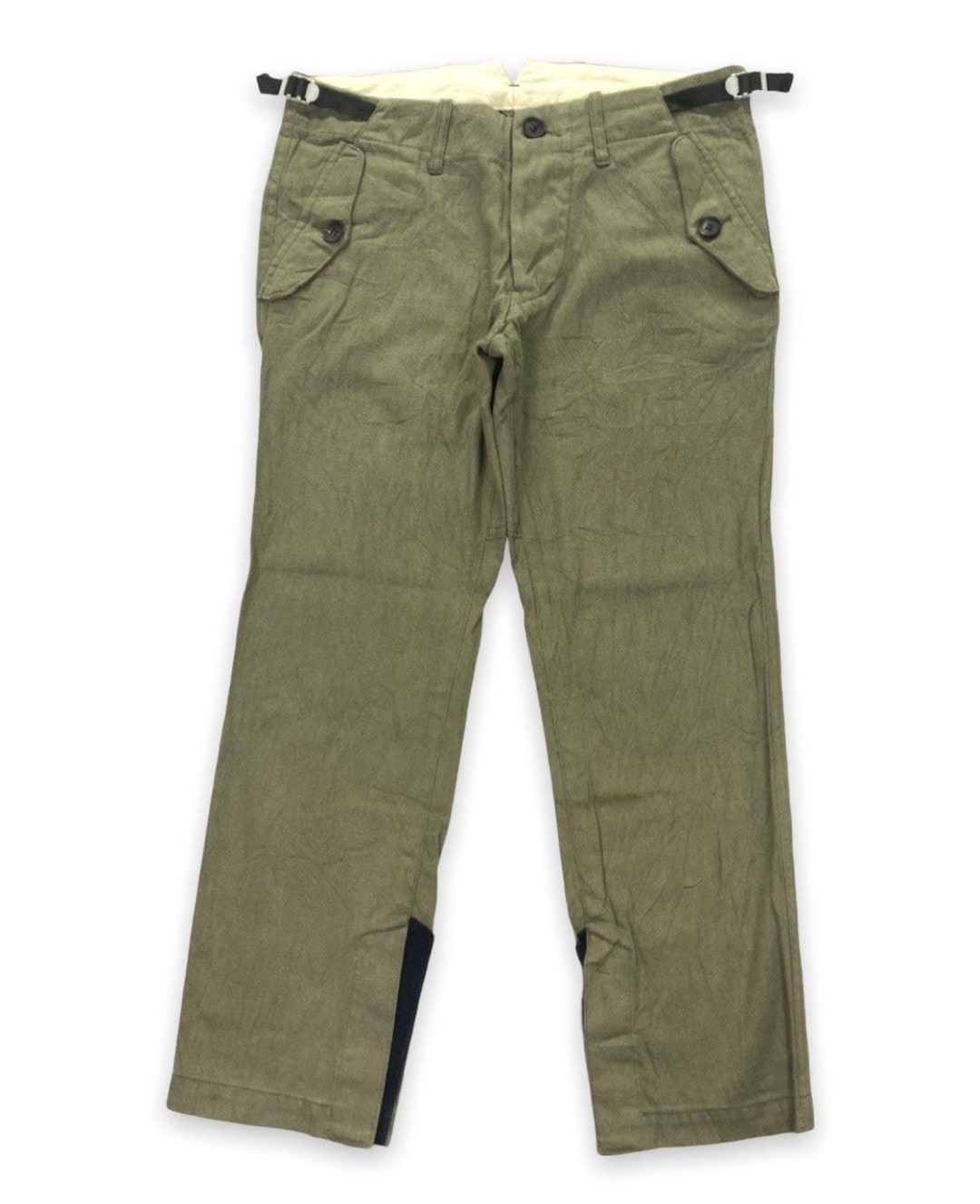 Haversack Velcro Leg Cropped Pant - Etsy
