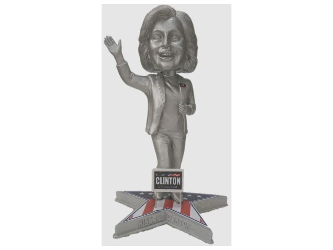 Hillary Clinton Presidential Campaign 2016 Silver Version Bobblehead - Etsy