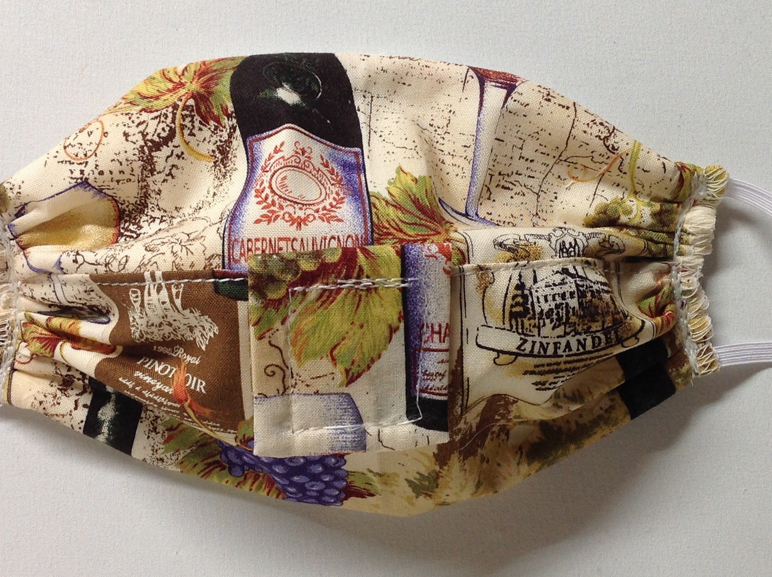 Drinking Face Mask Straw Drinking Mask Wine Label Face Mask | Etsy