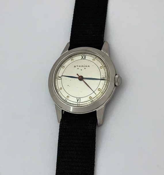 Vintage 1940’s WW2 era Lemania Starina Mens Swiss Mec… - Gem