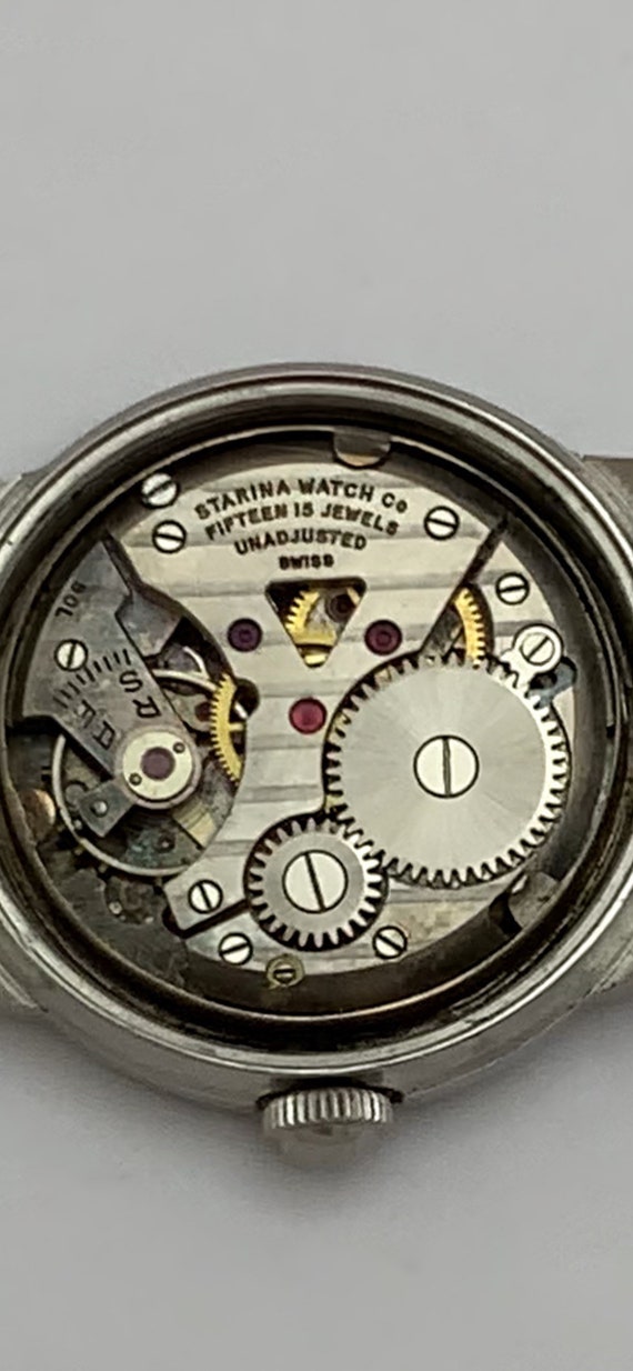 Vintage 1940’s WW2 era Lemania Starina Mens Swiss Mec… - Gem