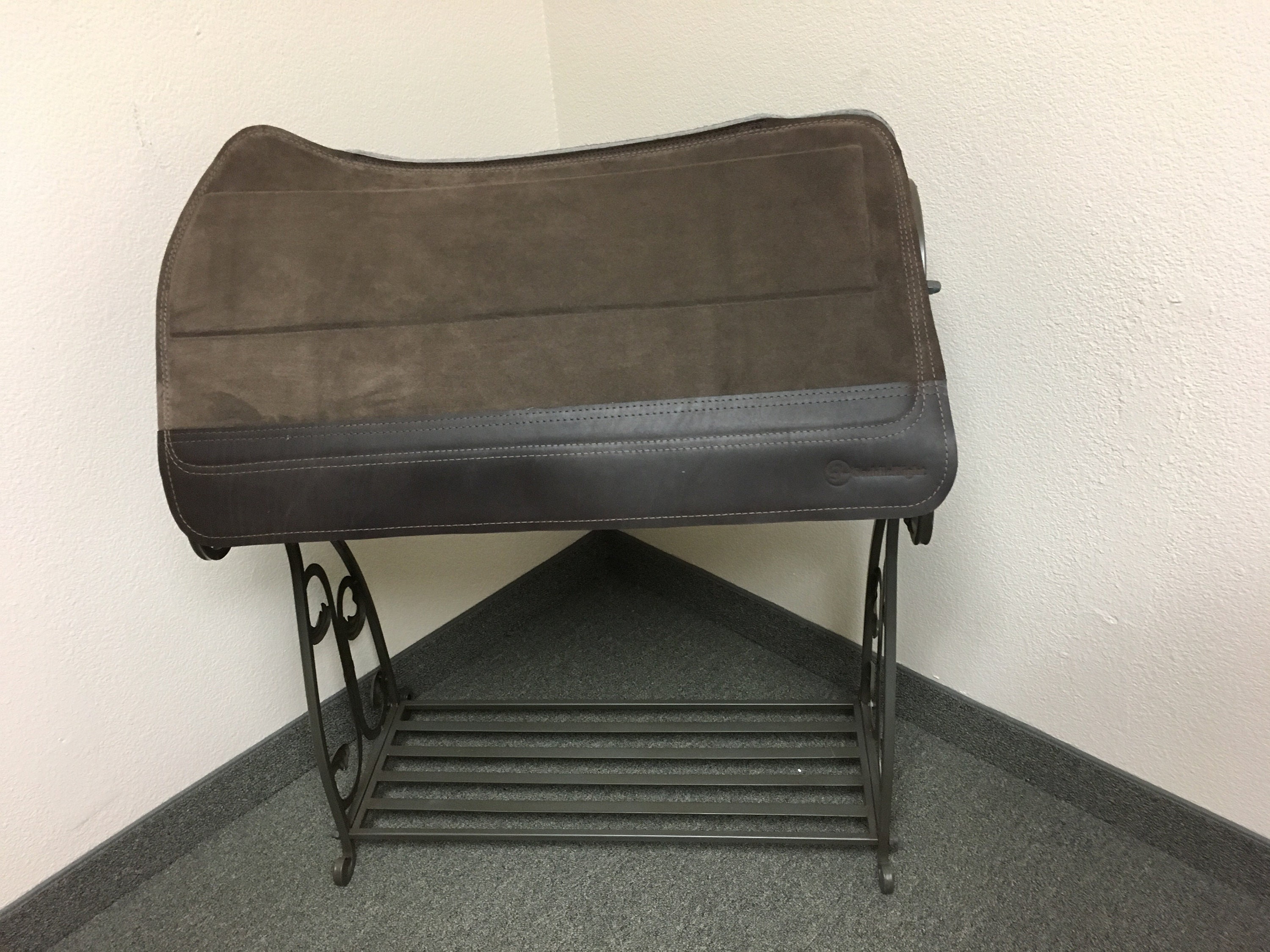 Saddleright Western Deluxe Square With Wear Leather Saddle Pad - Etsy