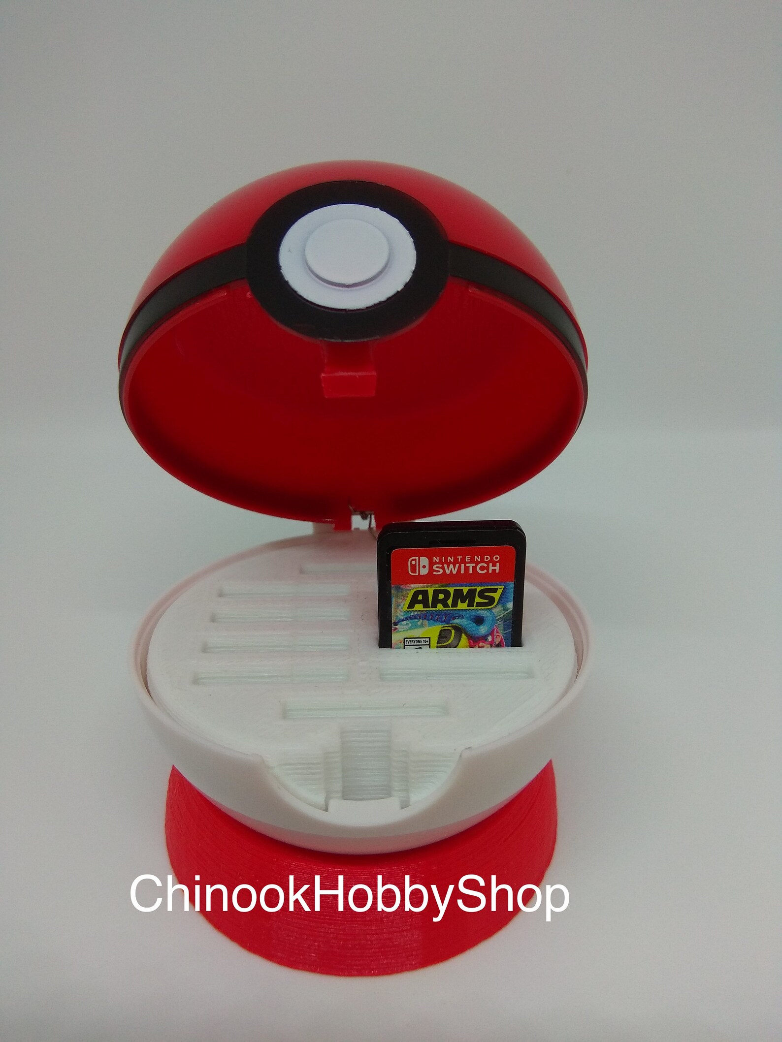 Pokeball Nintendo Switch Game Case - 3D Printed - Etsy