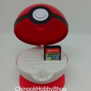 Pokeball Nintendo Switch Game Case - 3D Printed - Etsy