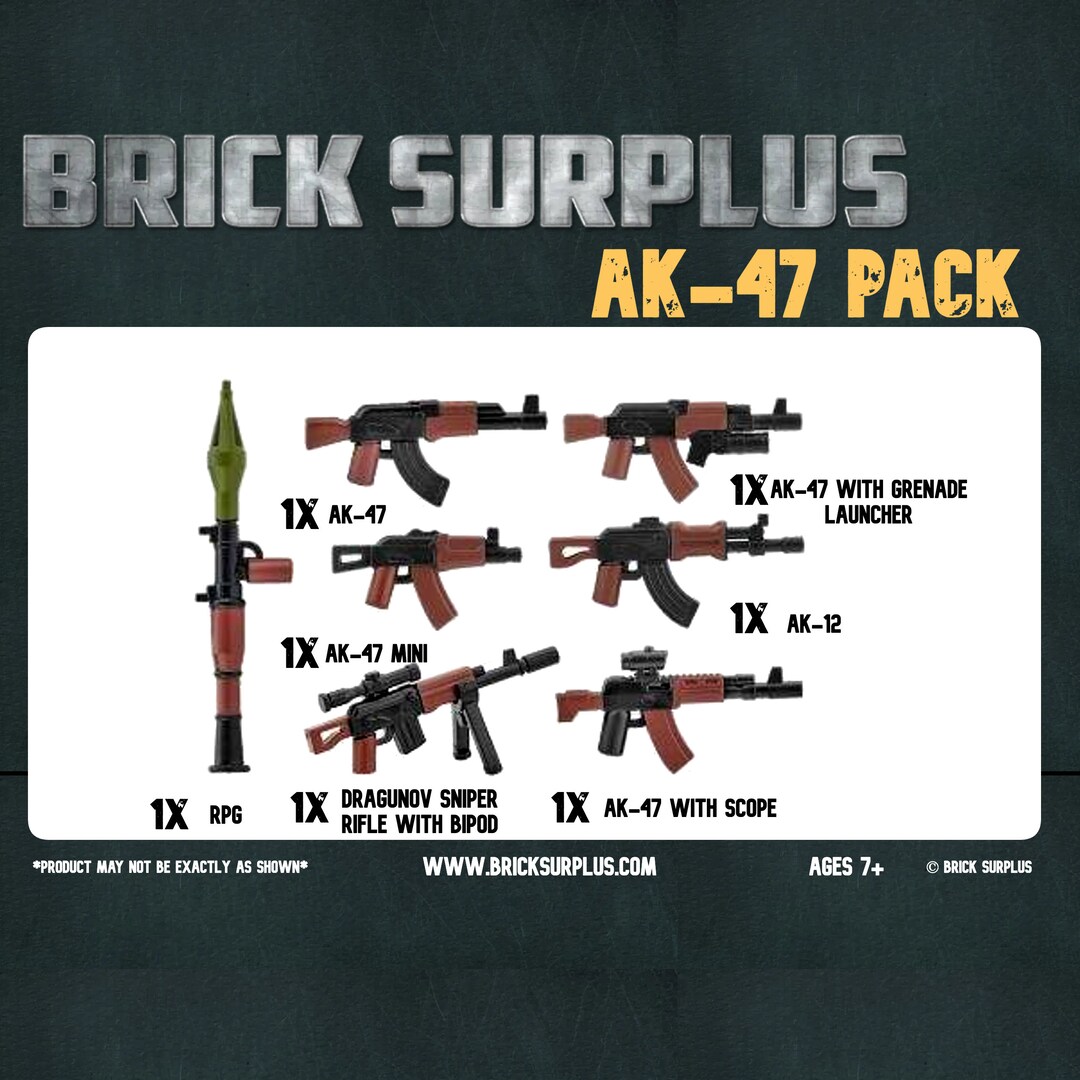 Brick Surplus AK-47 Pack (9 Piece) - Etsy