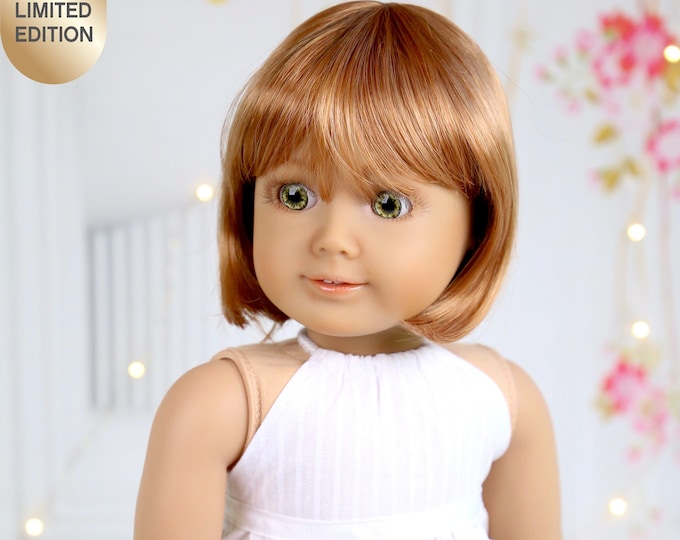 Custom 18inch Doll Wigs DORIS Premium Modacrylic Wig Replacement10-11 ...