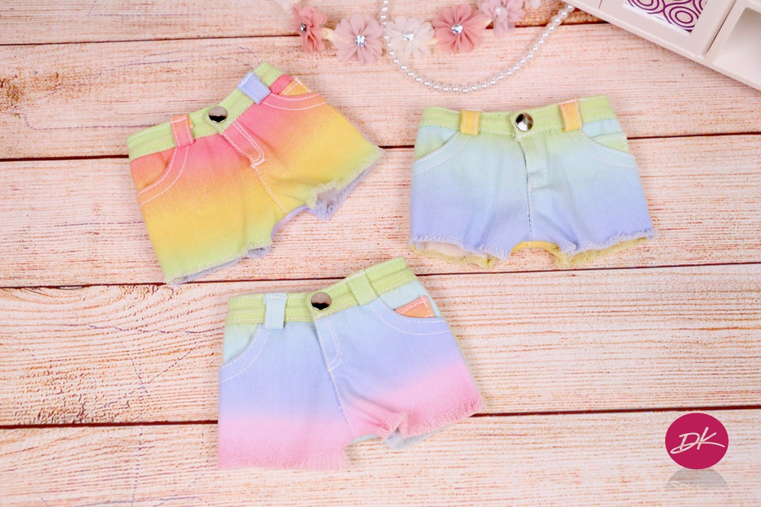 PRE-ORDER Smart Doll Ombre Pastel Denim Short , Doll of a Kind, Fit BJD ...