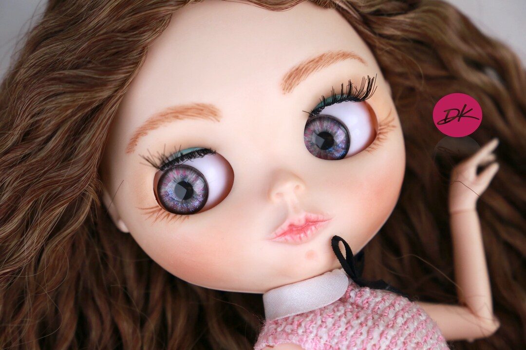 Glass Eye Chip Rhapsody - Luxury Doll Eyes - DIY Eye Chips - Fits ...