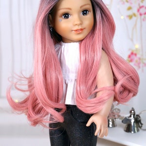 Custom 18 Inch Doll Wig Meghan Wig Fits Most Doll Head 10.5 to 11.5 ...