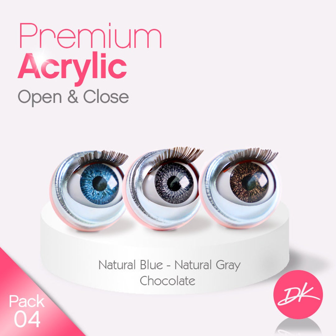 Doll Eyes Pack of 3 - Fits Most 18'' Doll American Doll Gotz Doll Our ...