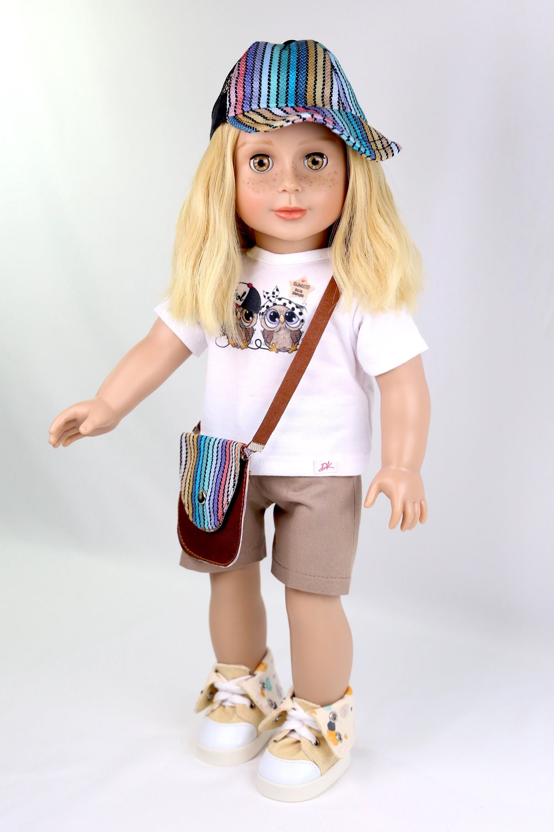 18" Inches Doll 'adventure Outfit" From U-DOLL Team Doll of a Kind ...