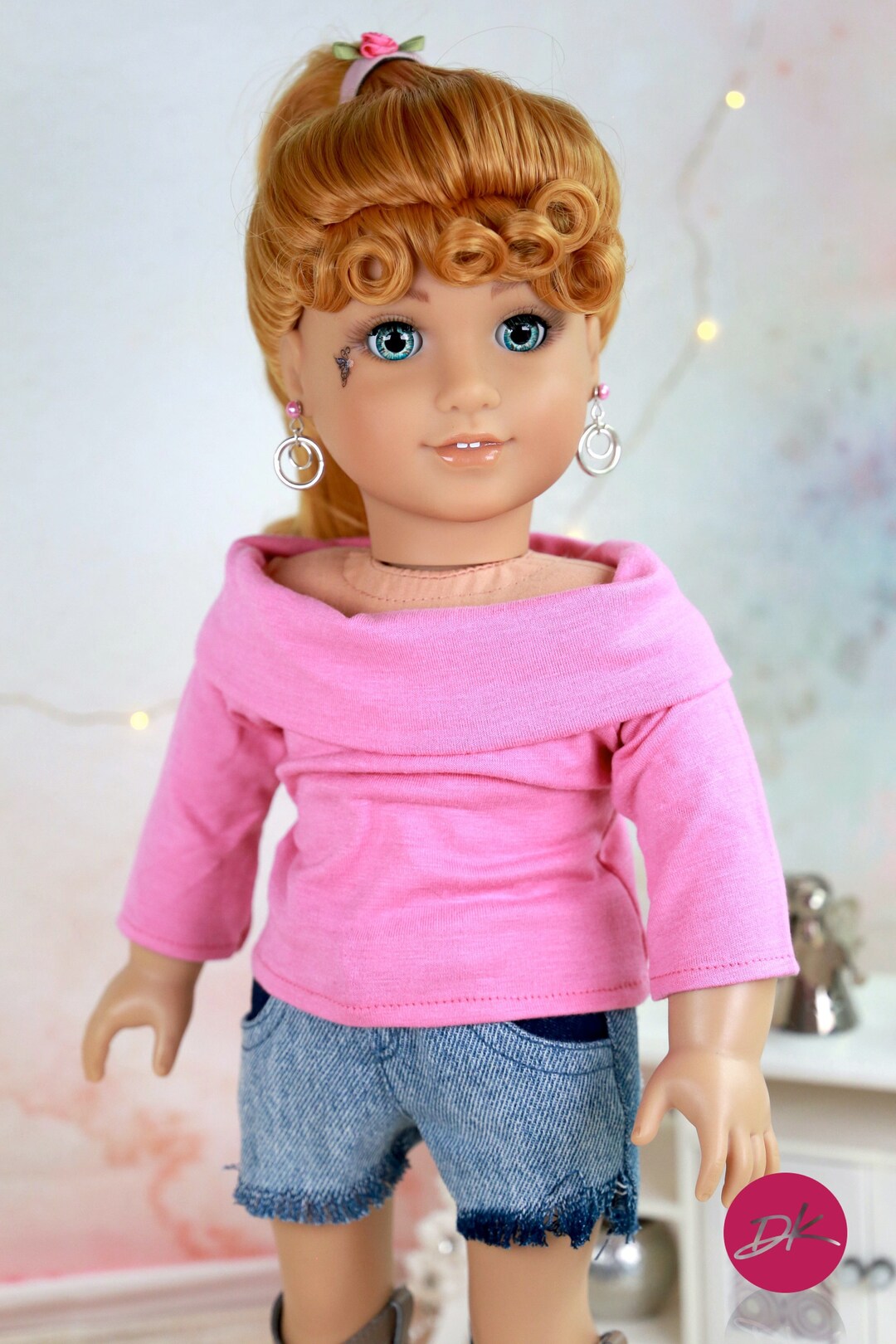 Custom Doll Posable Neck Shirt Doll of A Kind Made to Fit 18’’ American ...