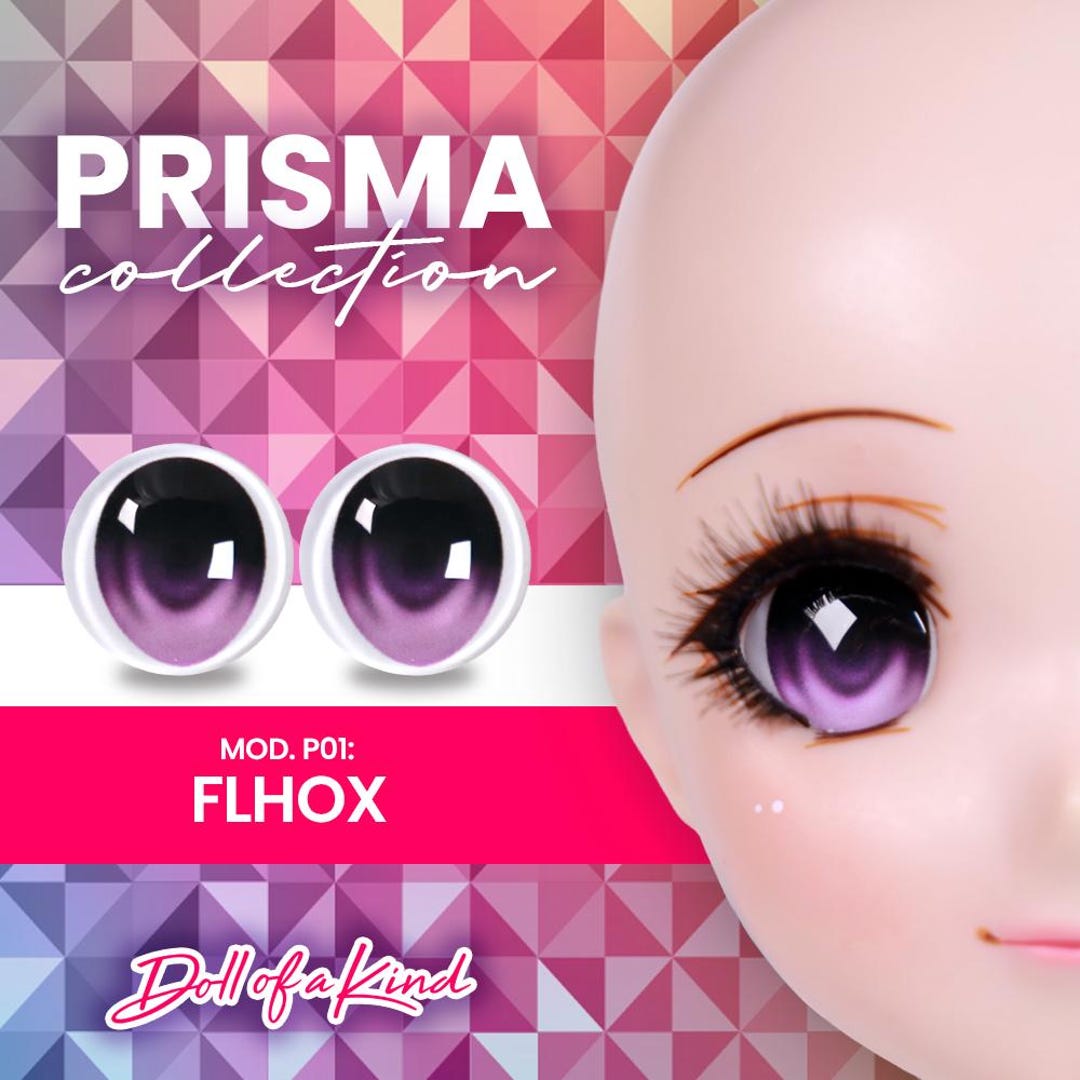 Glass Smart Doll Eyes PRISMA Collection ONE "flhox"- Anime Semi Real ...