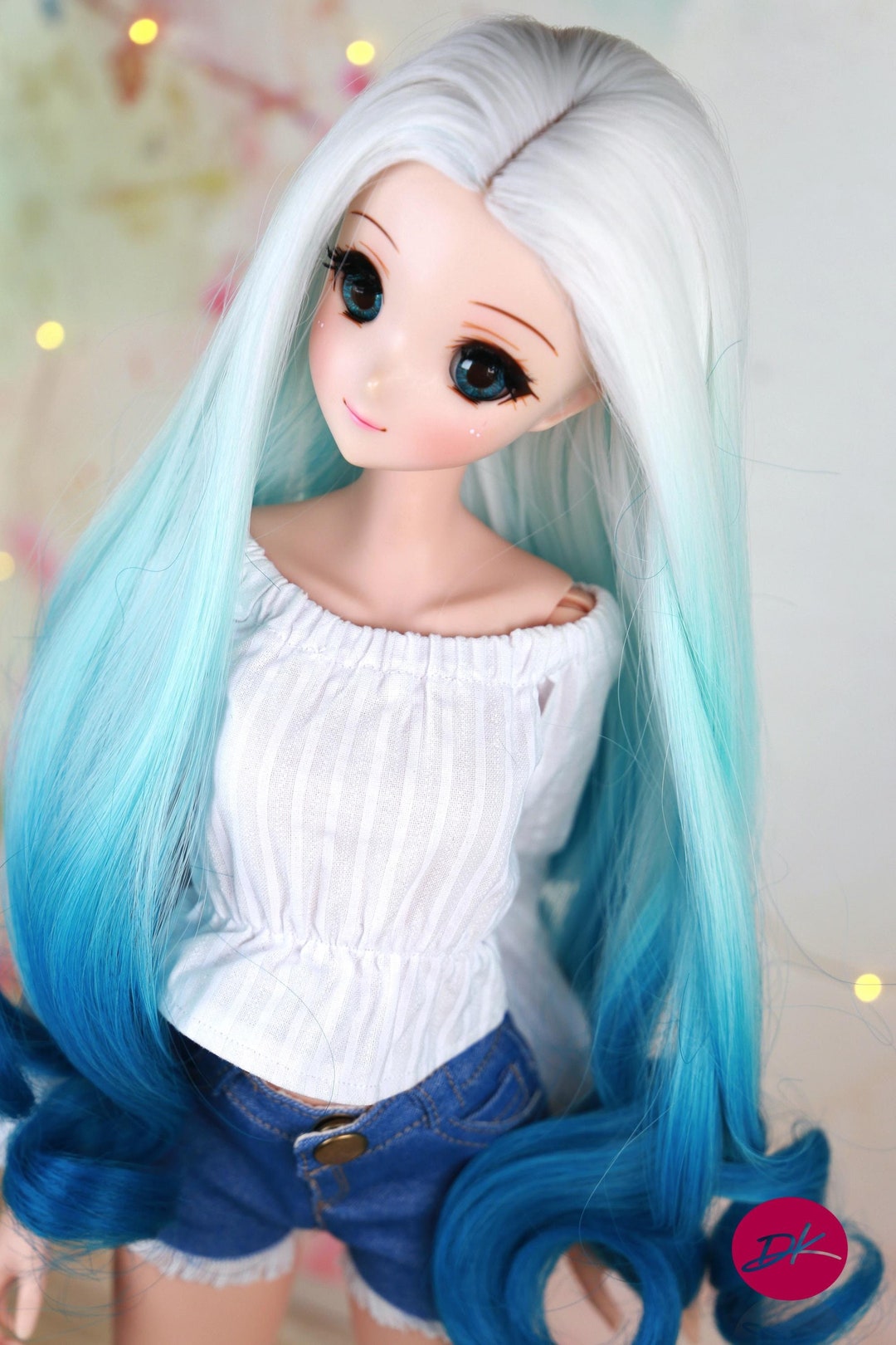 Smart Doll Wig MERACLE Replacement Doll Wig by Doll of a Kind, Ombre ...