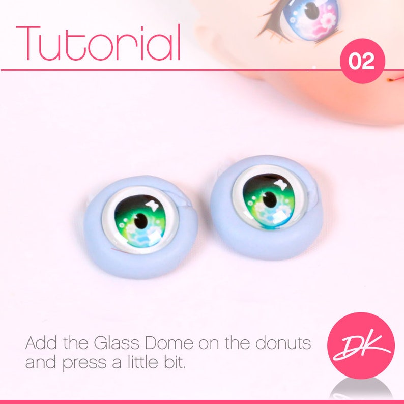 Glass Smart Doll Eyes PRISMA Collection ONE "pecan"- Anime Semi Real ...