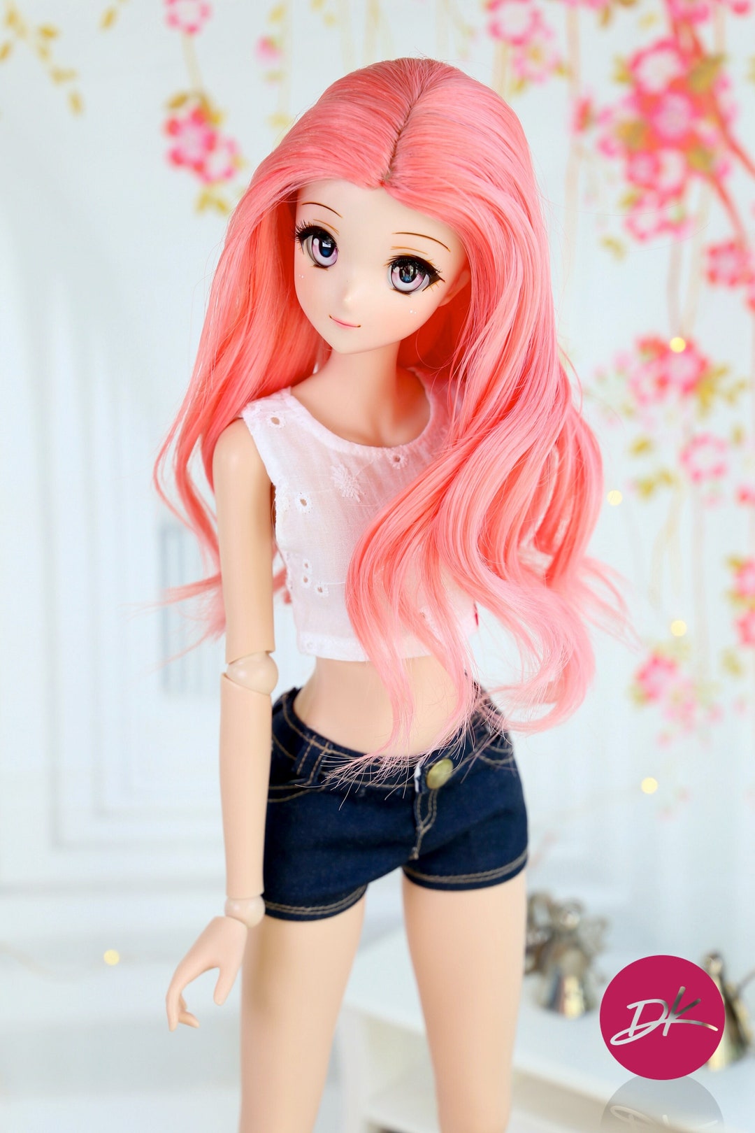 Smart Doll Dye Wig Coralina Replacement Doll Ombre Wig by Doll of a ...