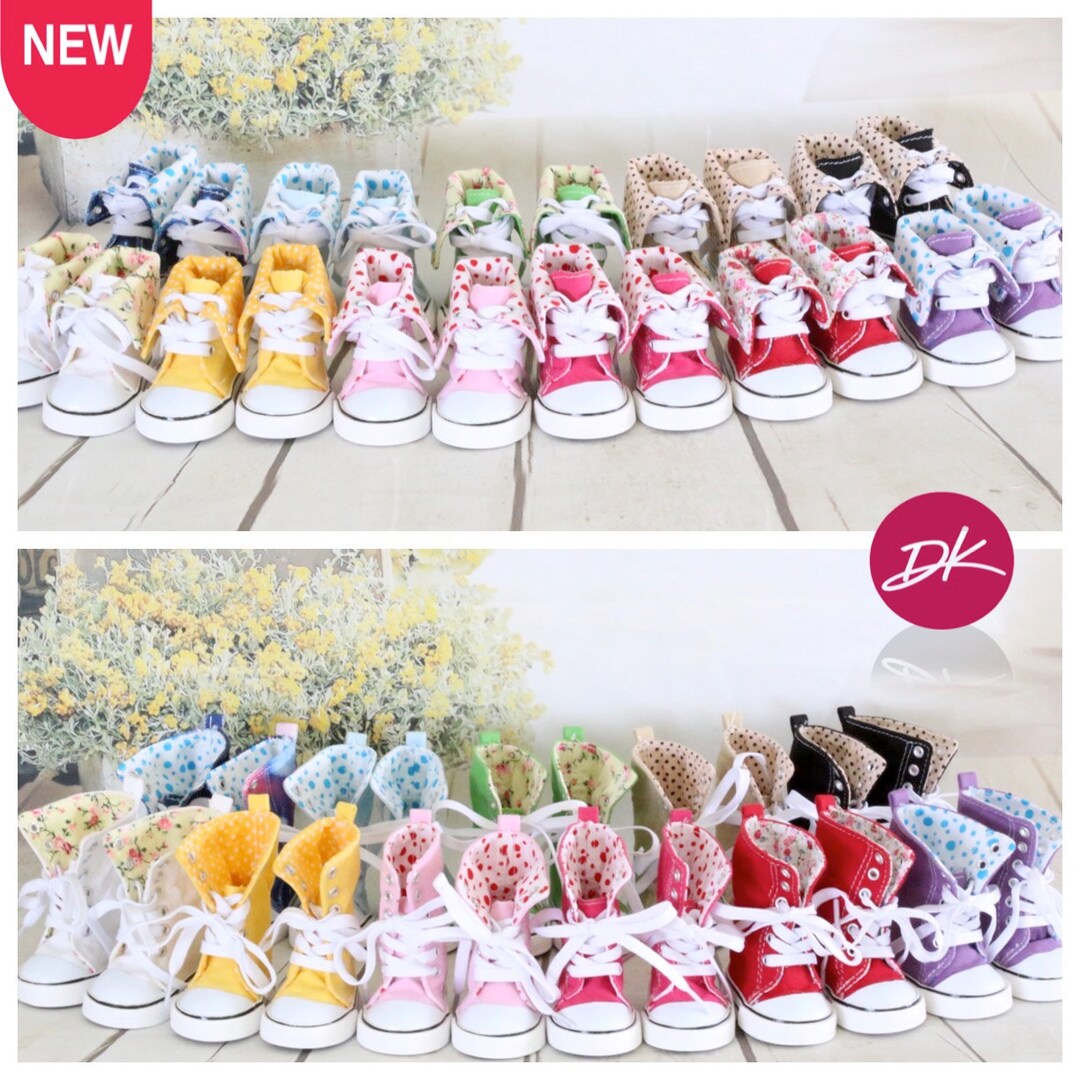 Smart Doll Sneakers Reversible Boots for BJD - Dollifie Dream - or Any ...