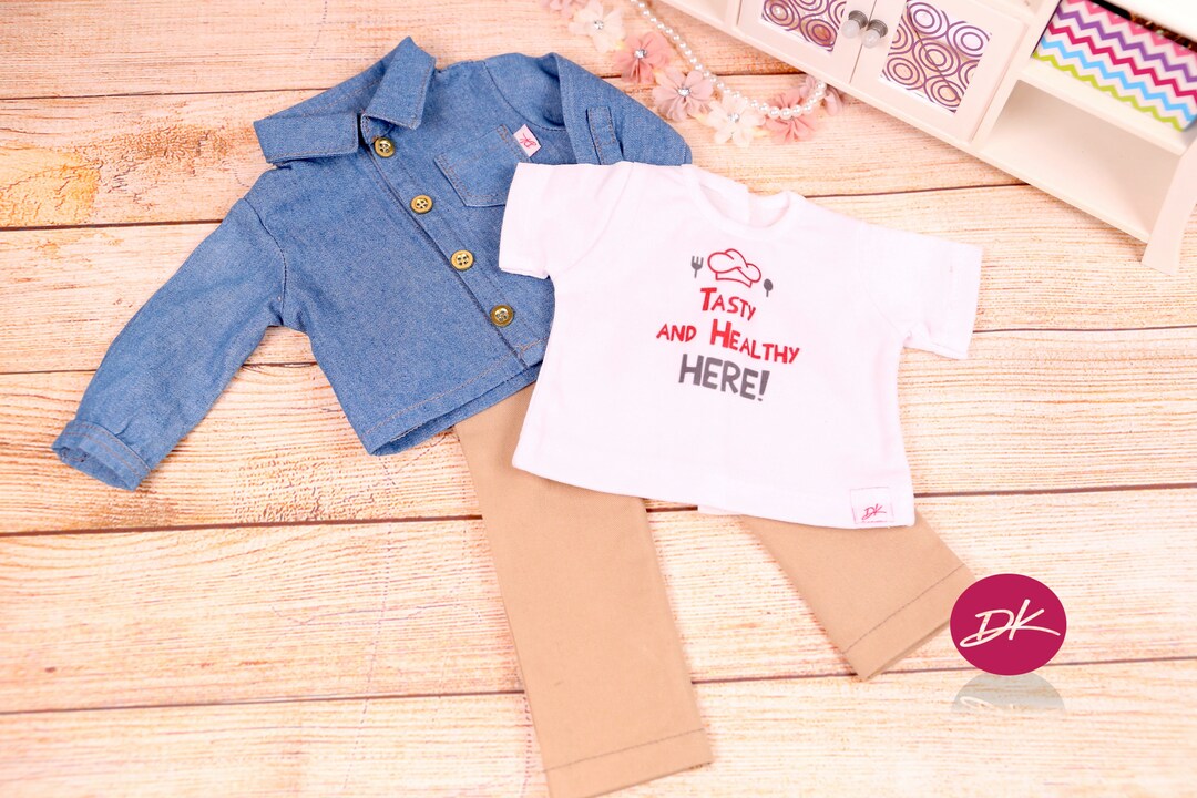 18" Inches Doll 'coco Meet Outfit" From U-DOLL Team Doll of a Kind ...