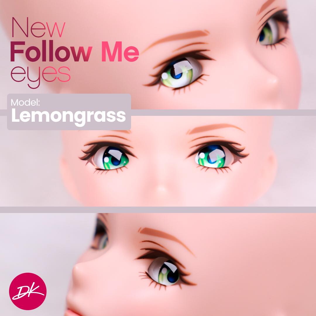 14mm Eyes Follow Me Eyes for Smart Dolls Semi-real Mold and Most BJD ...