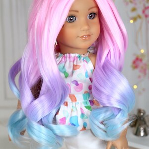 American Doll Wig Love Doll of A Kind 10-11 Head Size Made to Fit 18 ...