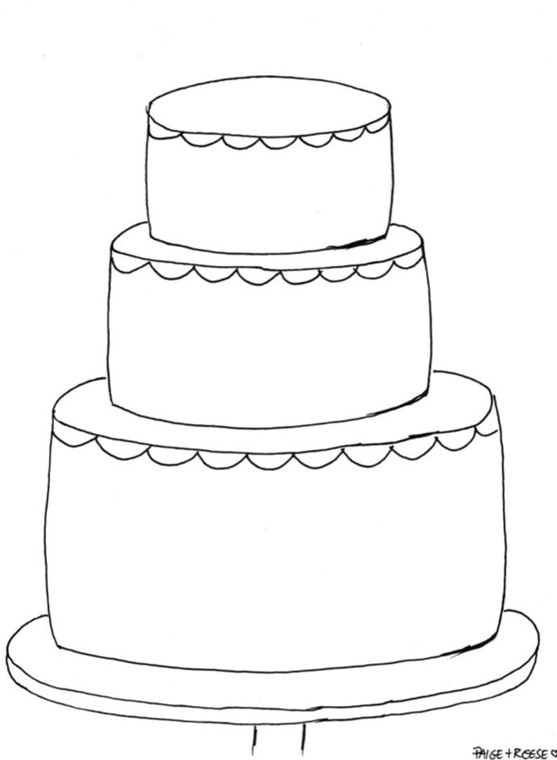 Decorate a Cake, Print, Digital, Crafts , Arts, Kids, Cake, - Etsy