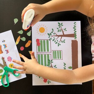 Plant a Garden, Digital, Printable, Garden, Activity, Spring, Kids ...