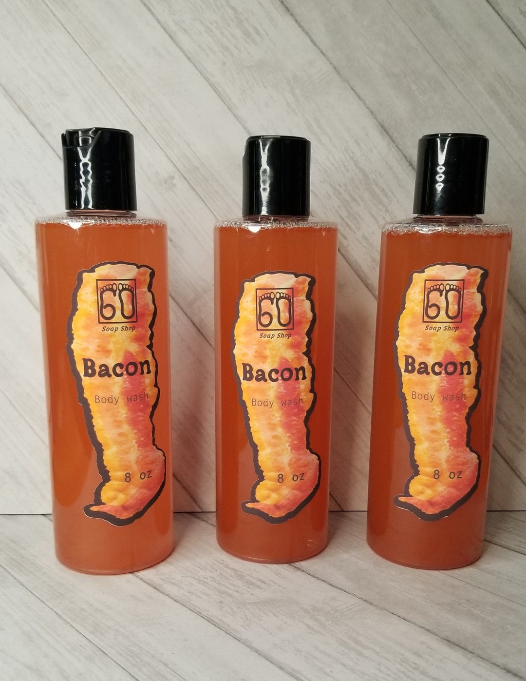 Bacon Body Wash and Bubble Bath - Etsy