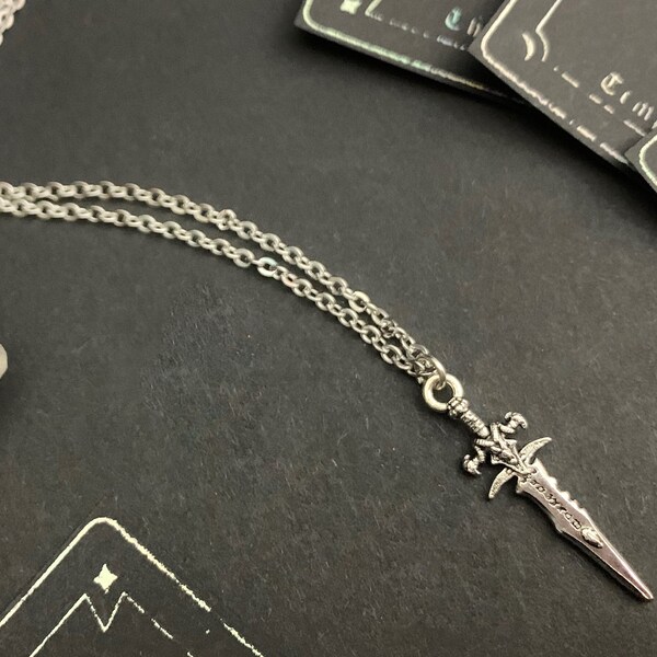 Dagger Necklace - Etsy