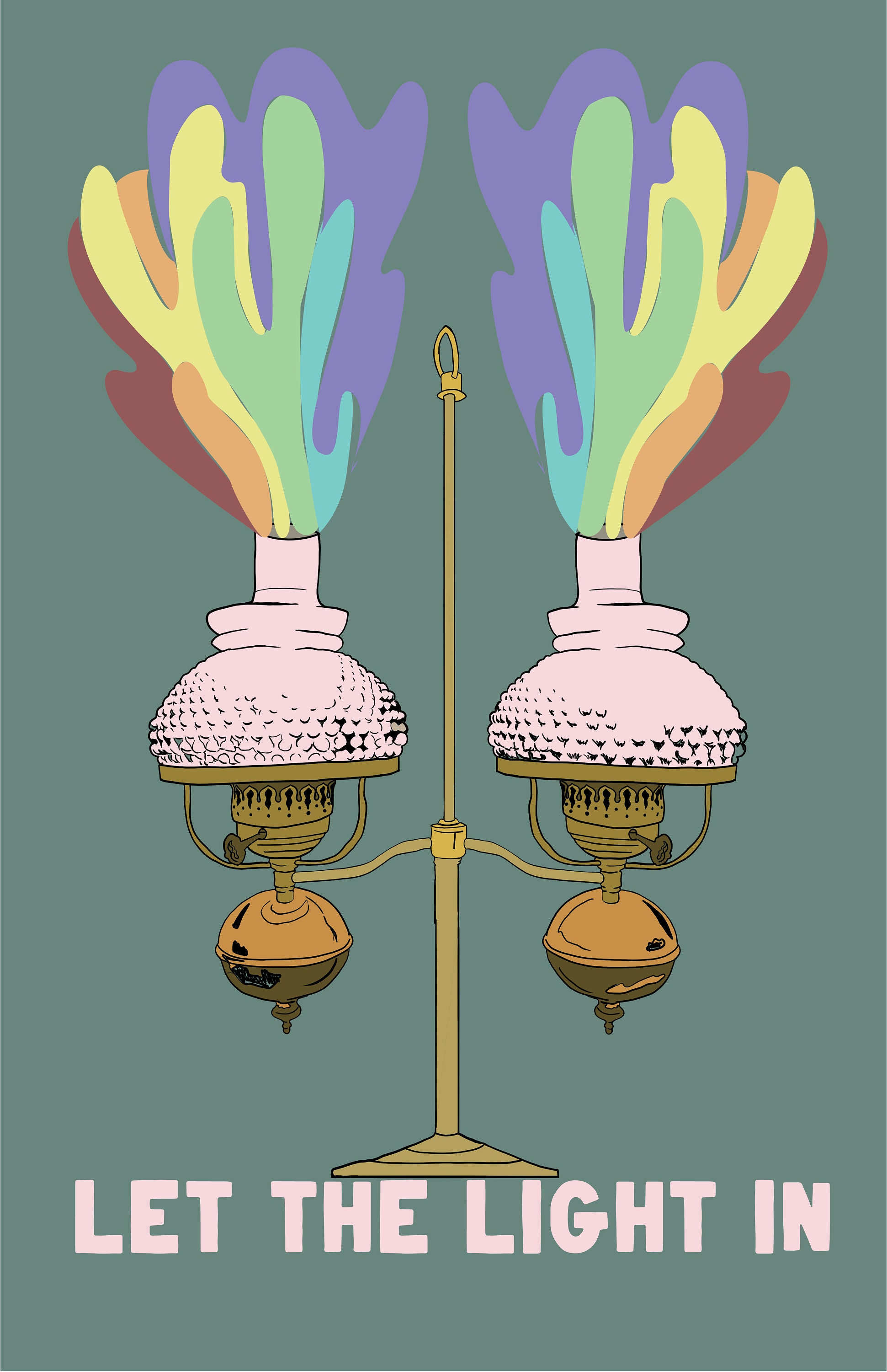 Let the Light in Poster Art Print - Etsy