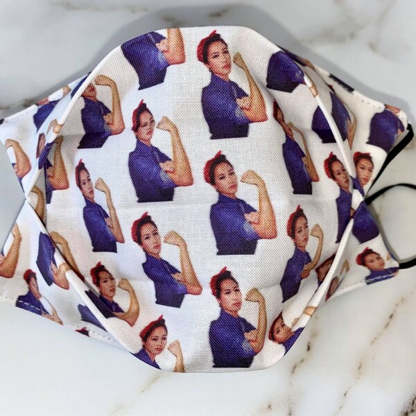 Rosie Face Mask - Etsy