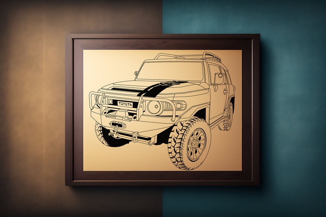 Toyota FJ SVG - Etsy