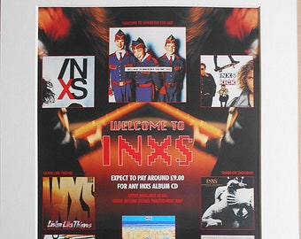 Inxs poster | Etsy