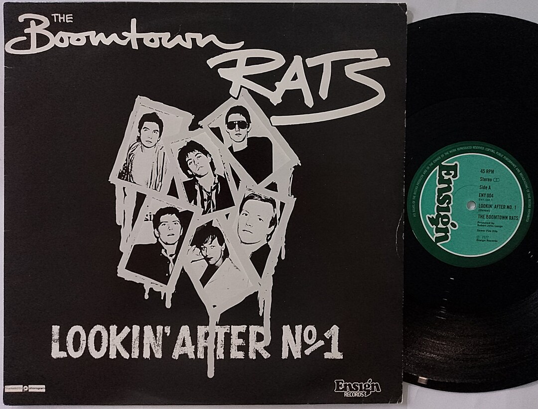 PUNK Vinyl Boomtown Rats Lookin' After No. 1 Original 1977 UK 12 Inch ...