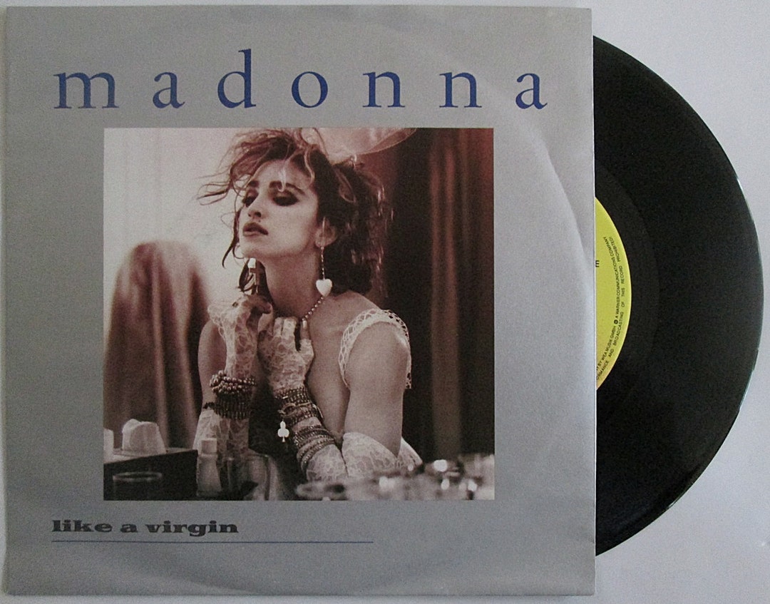 MADONNA Vinyl Like A Virgin Original 1984 Vinyl Record 7 Inch Single in ...