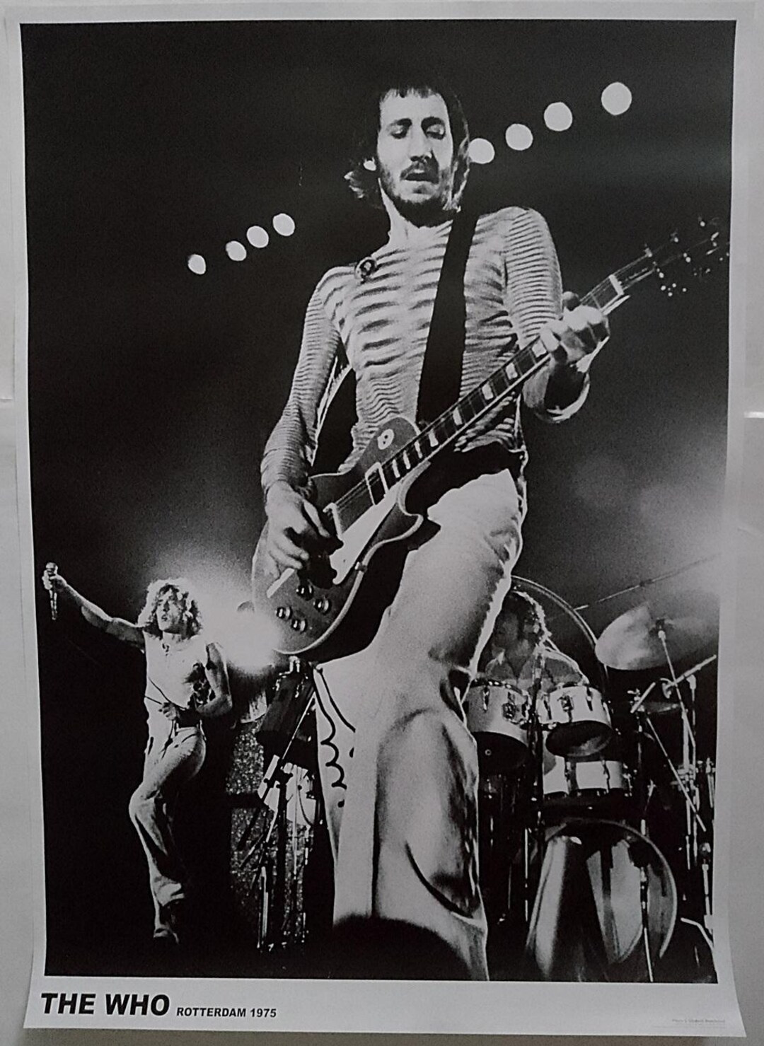 THE WHO Poster Pete Townshend Rotterdam 1975 Odds & Sods / by Numbers ...