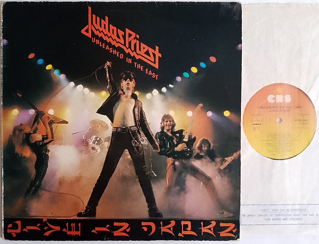 JUDAS PRIEST Vinyl Unleashed in the East Rare Original 1979 - Etsy